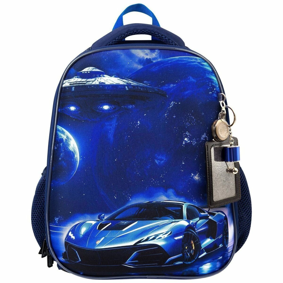 Рюкзак школьный schoolформат Ergonomic Light 2 Космическая Машина 20л, 38х29х19см, жесткий каркас (Рюкжкмб2-Км)