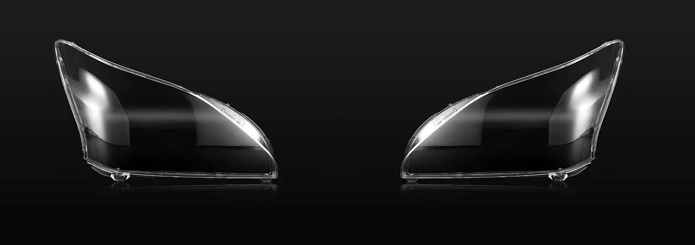 Комплект стекол для фар Lexus RX 2 и 2 рестайлинг 2003-2009 г. в. левое и правое