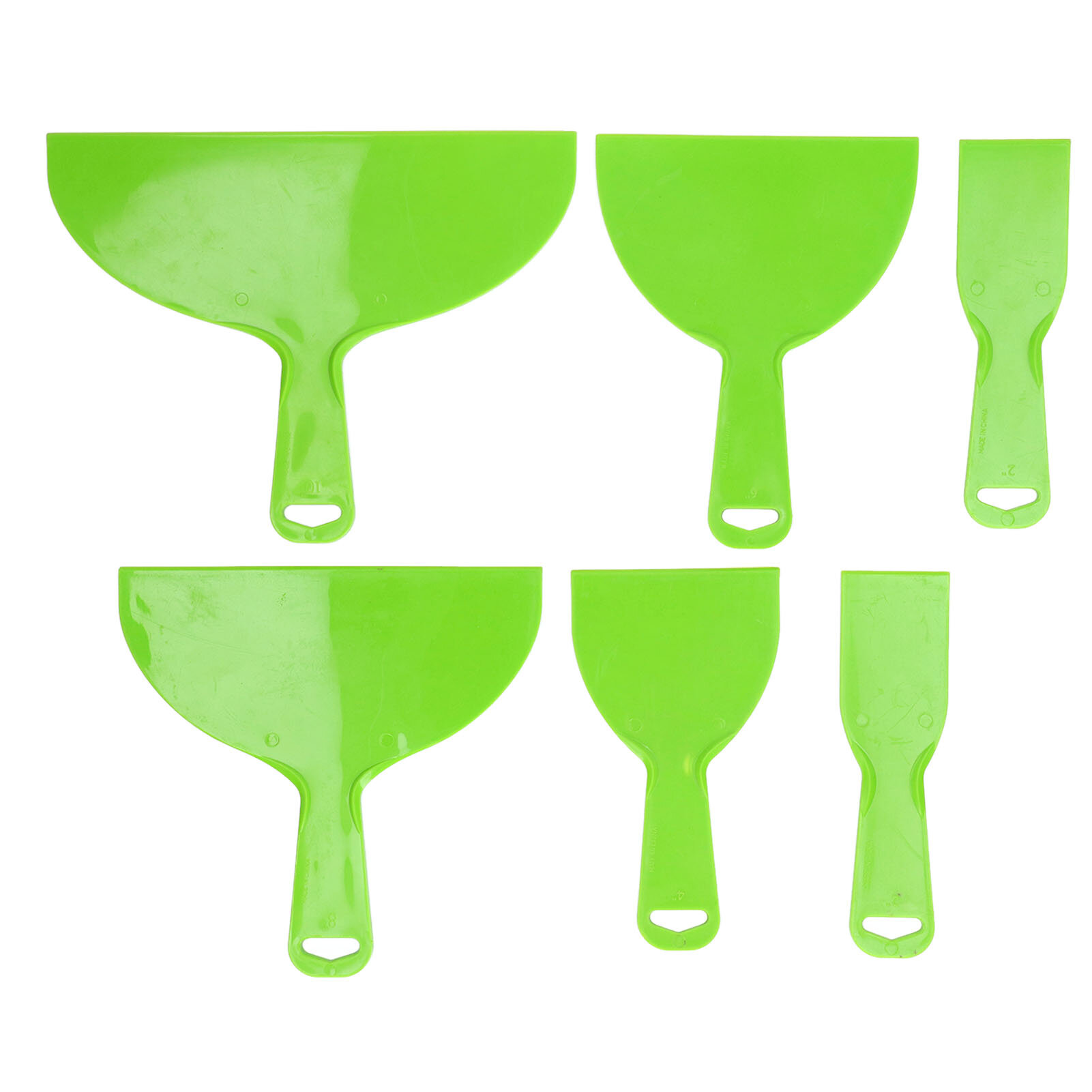 6шт Шпатель Для Шпаклевки ABS Скотч Скребок Набор Аксессуаров Комплект для Покраски Обоев