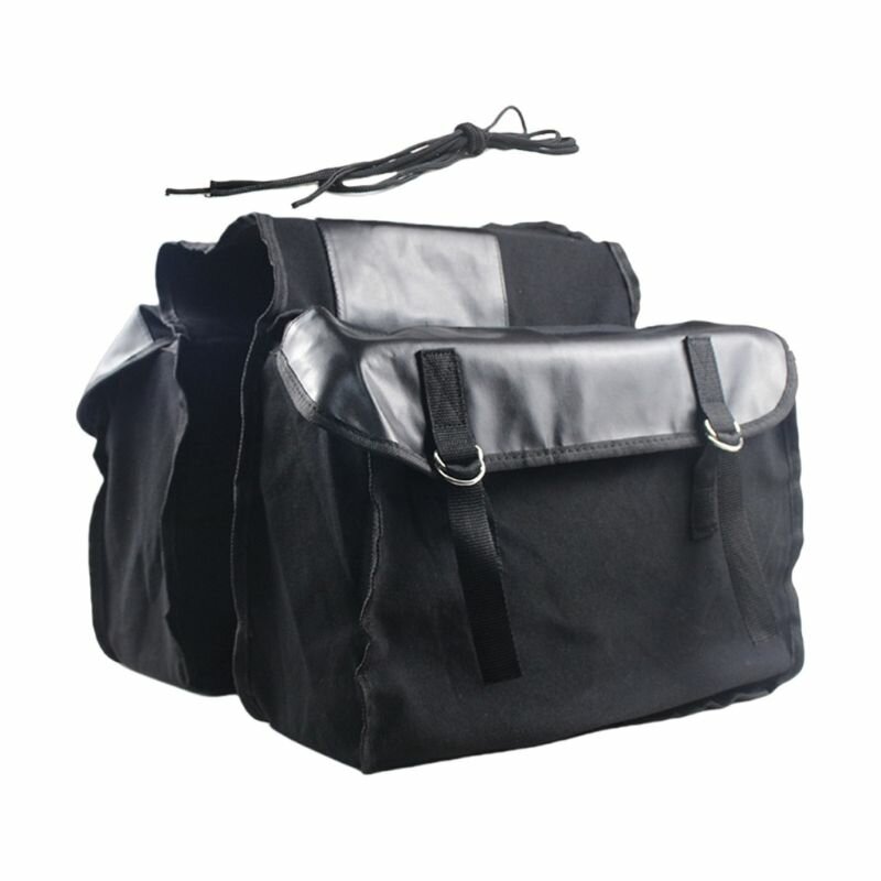 Задняя сумка для мотоцикла и велосипеда-черный