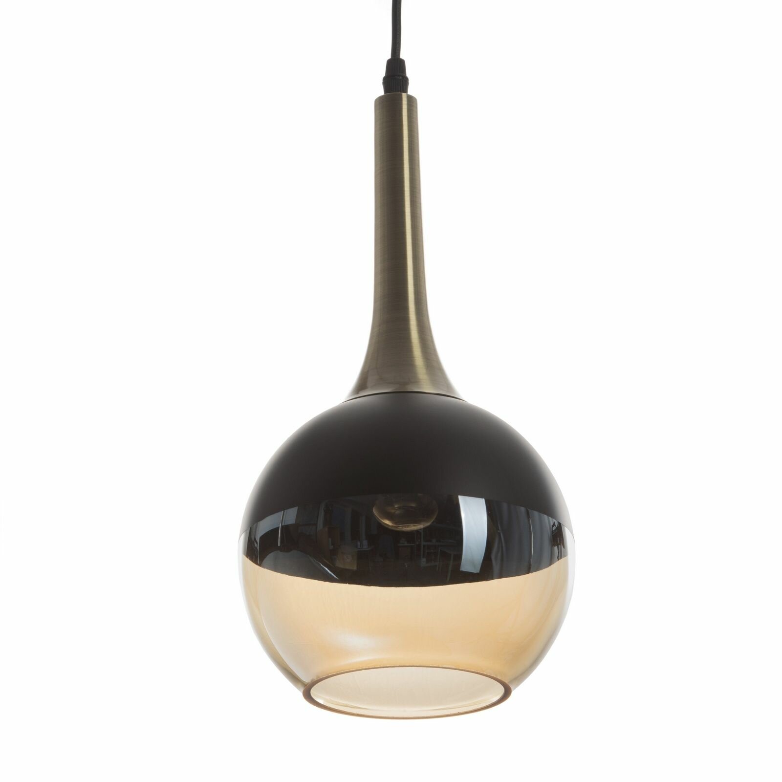 Светильник "Морган" 1х40Вт Е27 бронза/черный 17,5х17,5х36-136см