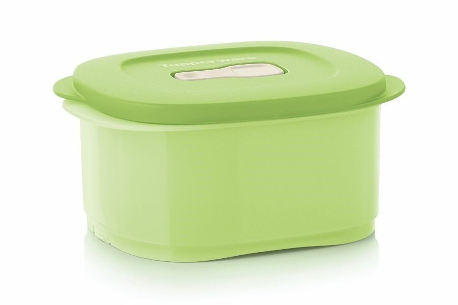 Контейнер "Новая волна" для разогрева в СВЧ 800мл, салатовый. Tupperware