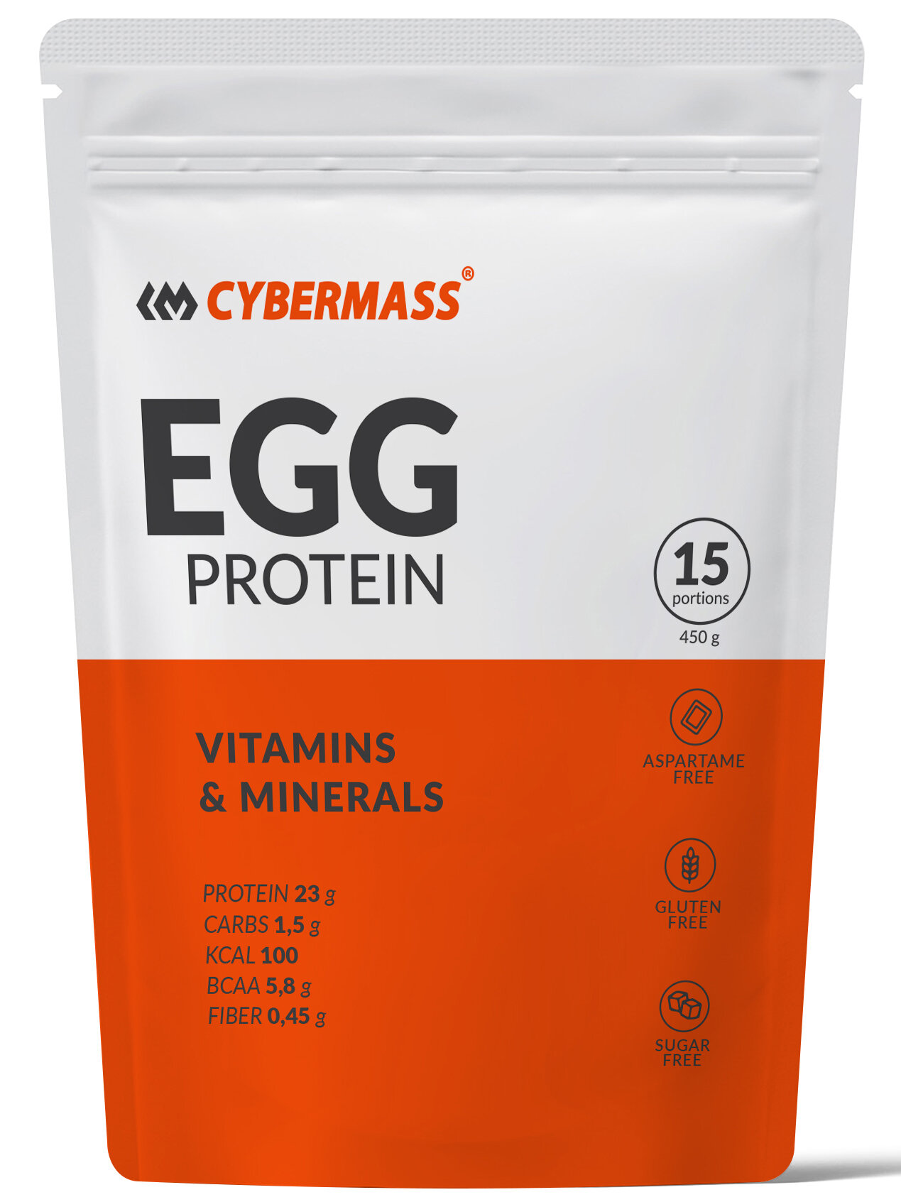 Протеиновая смесь CYBERMASS EGG PROTEIN - 450г , ваниль