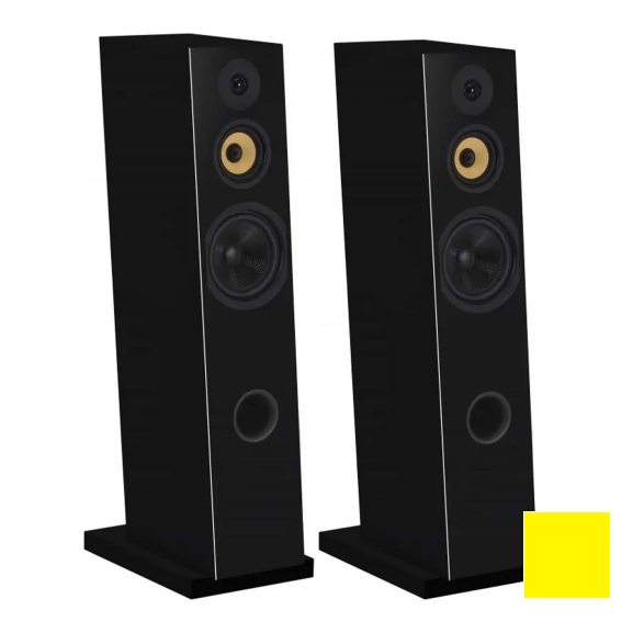 Напольная акустика Davis Acoustics Courbet 8 Yellow Gloss