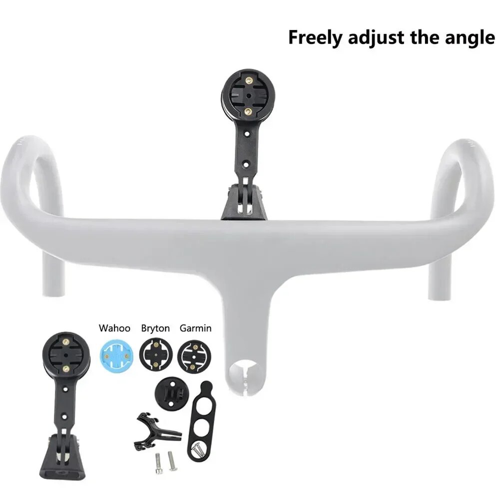 Крепление для велосипедного компьютера, крепление для одометра на руль для Wahoo ForBryton For-Garmin For-Madone SLR, держатель для велосипедного компьютера, кронштейн