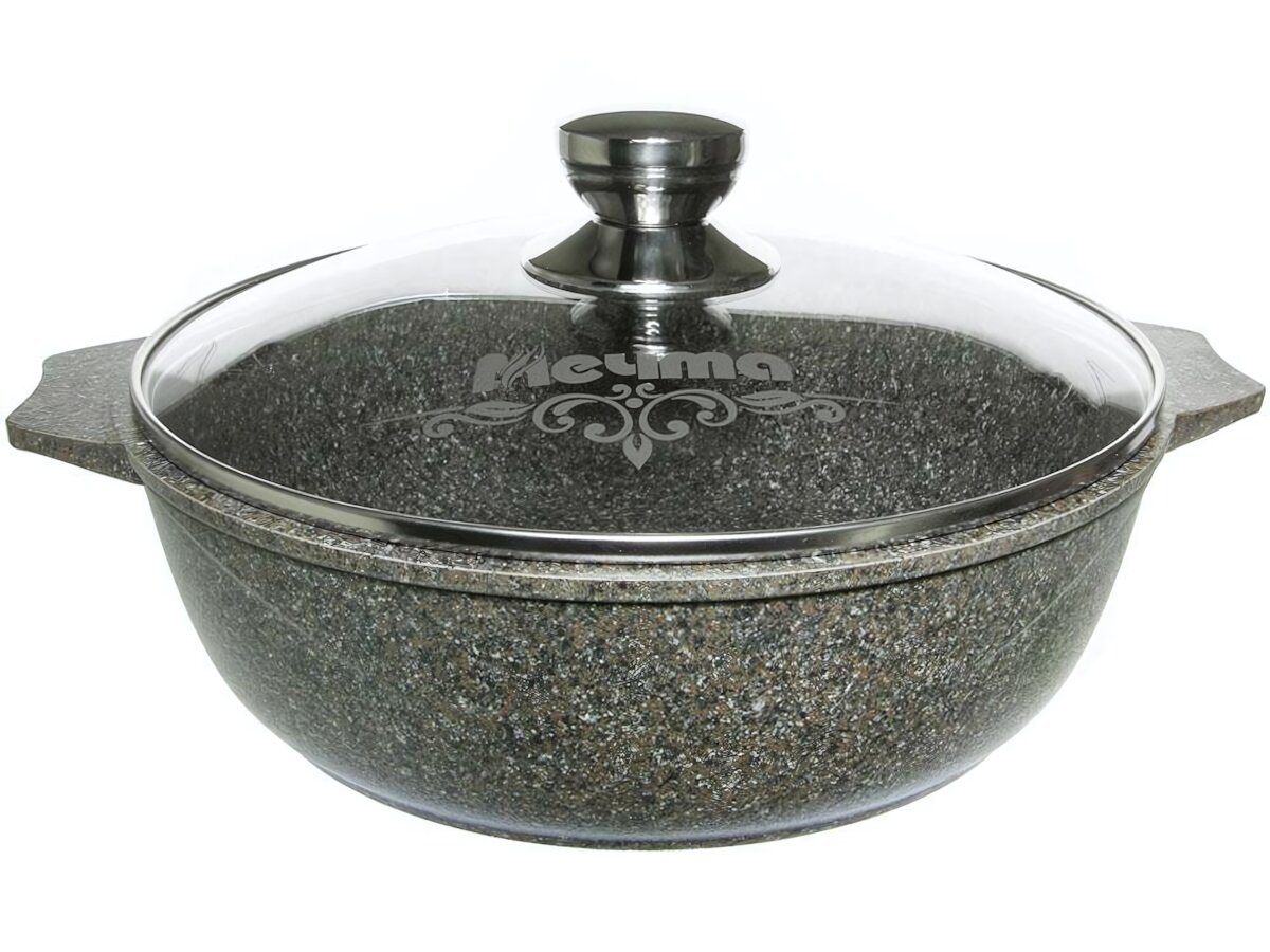 Жаровня 3л Premium, антипригарное покрытие, алюминий, диаметр 26 см