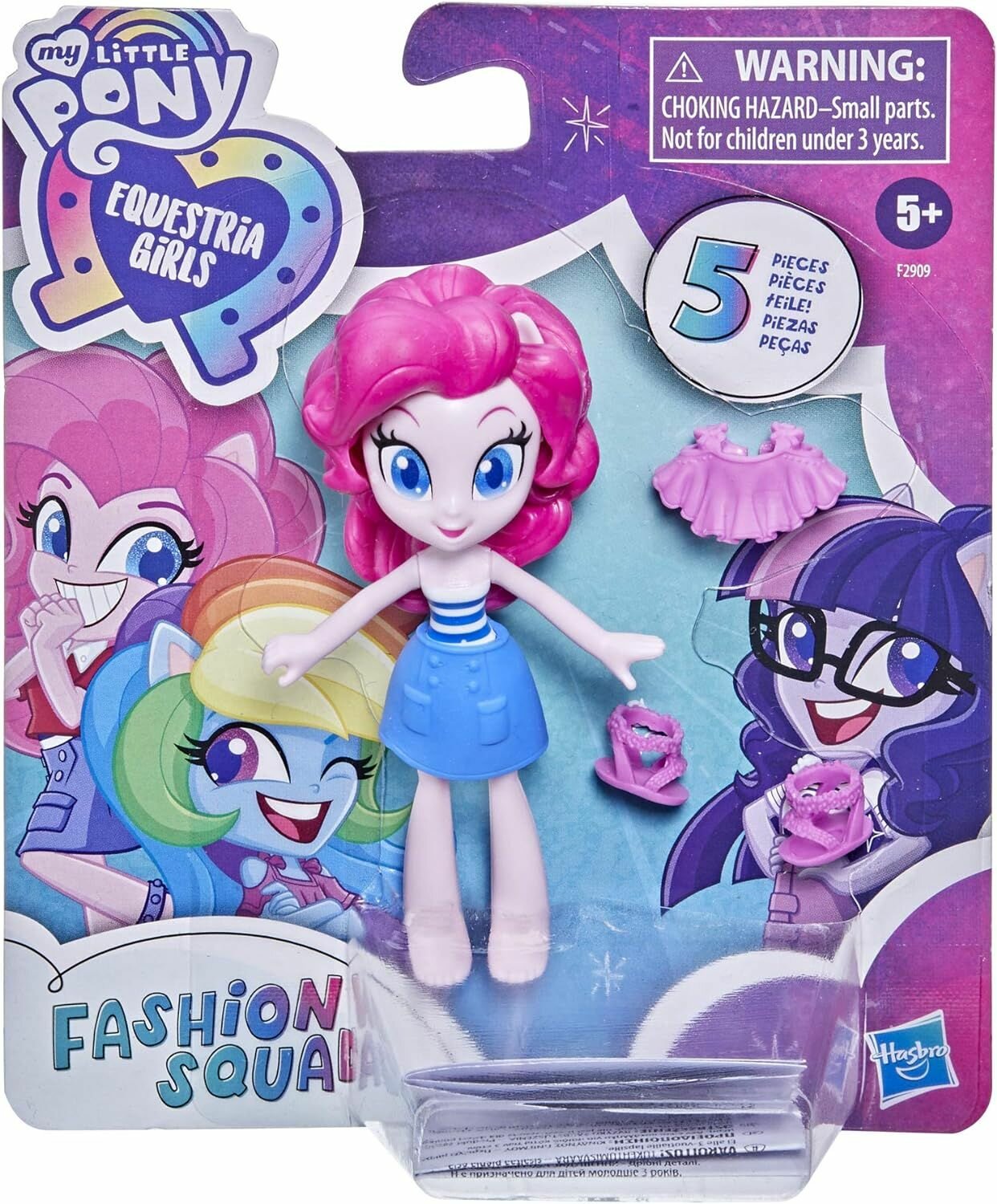 My Little Pony Equestria Girls Мода- S1 MLP Подарок для девочек в виде маленькой скульптуры