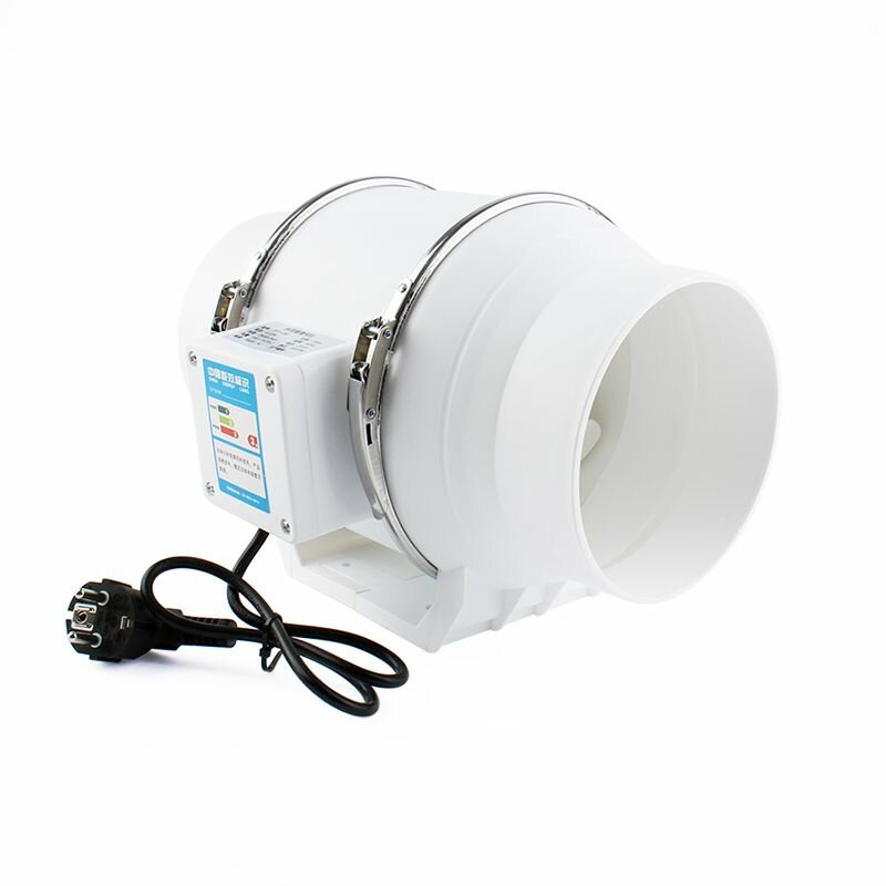 Вытяжной вентилятор, Бесшумный воздуходувной вентилятор,6 дюймов, 220 В, универсальный, 2600 об/мин