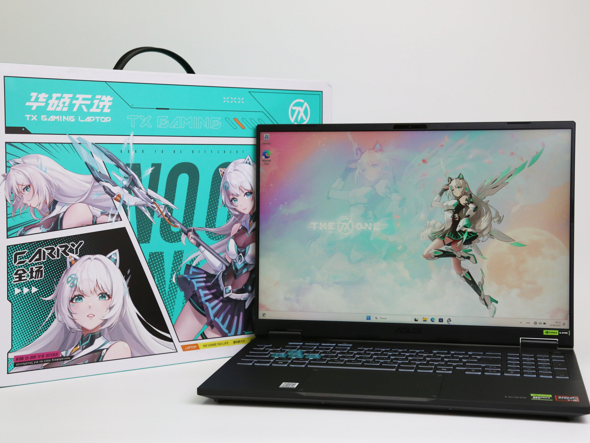 ASUS TUF Gaming 6 PRO RTX 5060 (8GB) R9 8940HX 2.5K 165Гц 16GB/1TB SSD