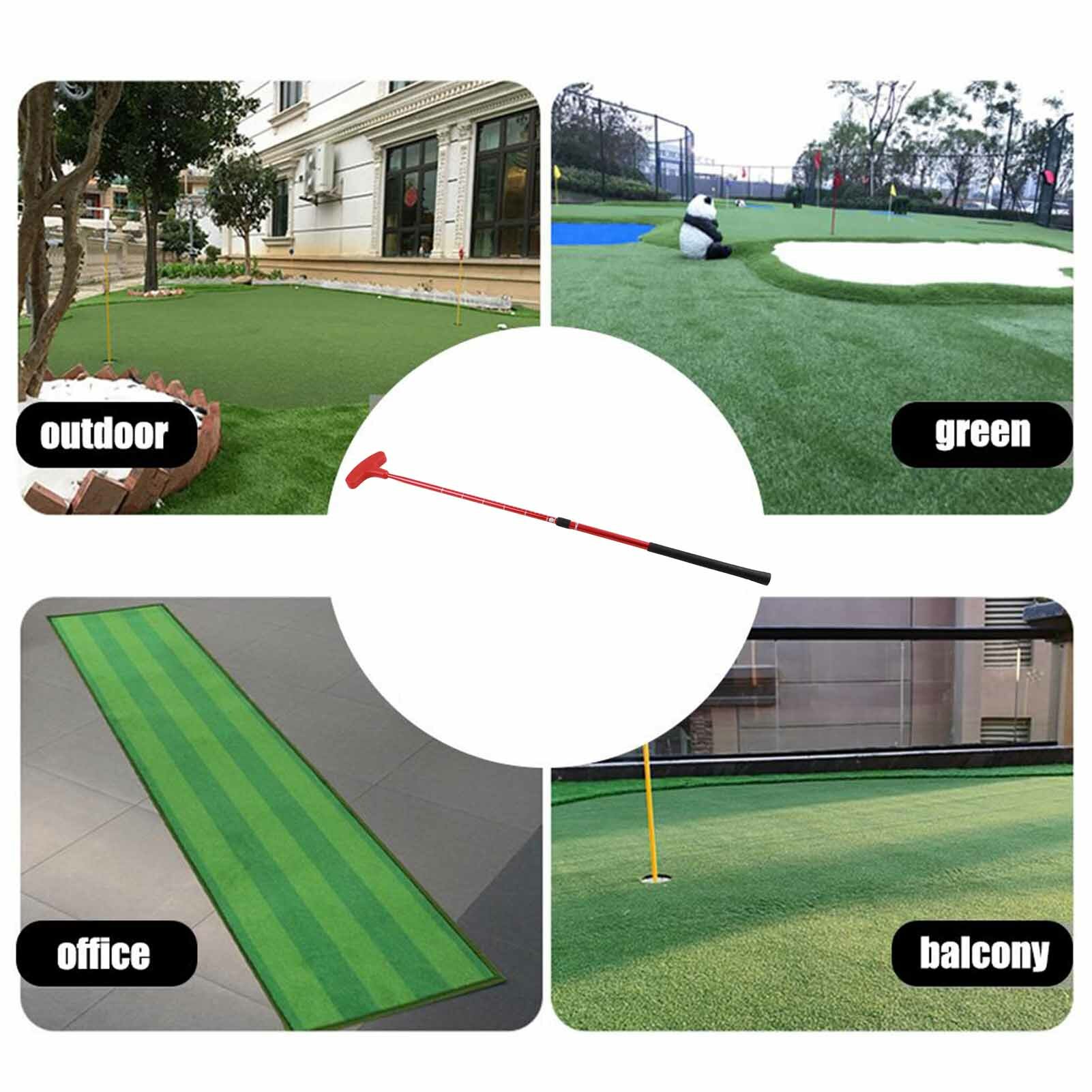 Клюшка для мужчин и детей, правша и левая, двухсторонняя детская клюшка, мини-клюшка для детей, выдвижной ручной клубный тренажер