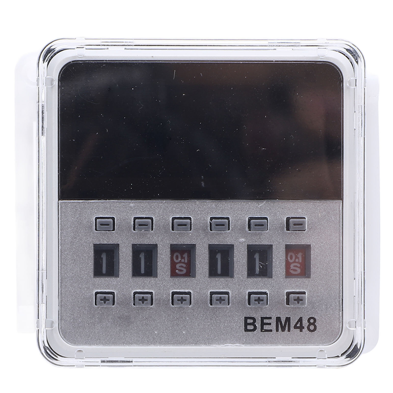 Реле времени 12-24 В переменного тока постоянного тока 0.1S-99H светодиодный цифровой дисплей поддержка задержки цикла сброса паузы 1NO 1NC