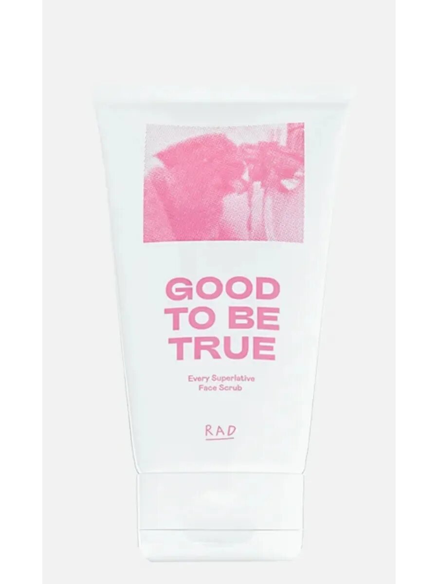 Скраб для лица RAD every superlative, с салициловой кислотой, деликатное очищение