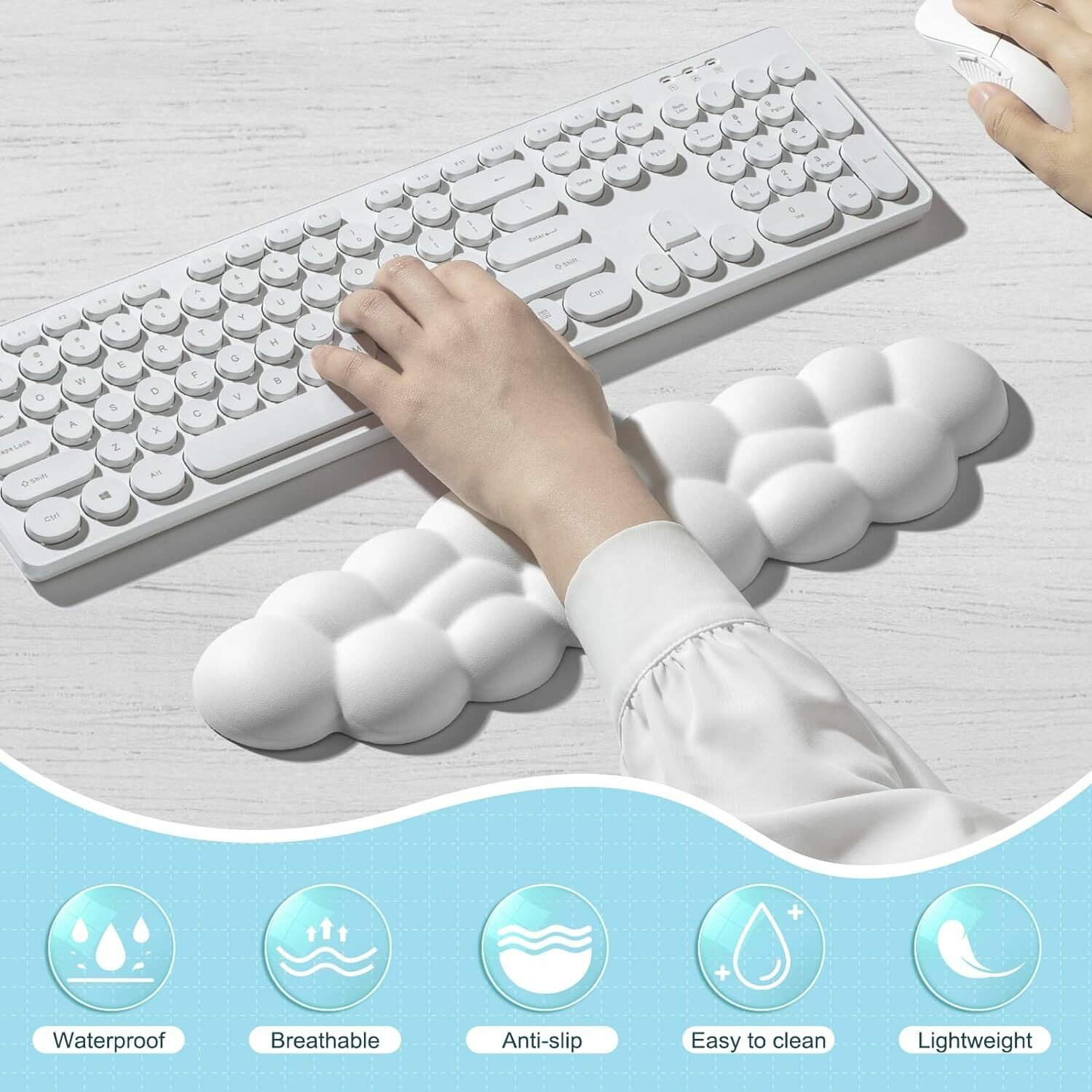 Игровой коврик для мыши KT294_A-38 * 10 см_1621984726-lybx, белый