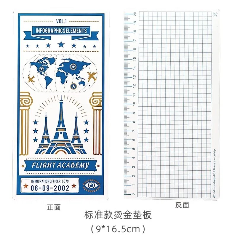 Многофункциональный блокнот путешественника, коврик для письма с сеткой, линейка, планировщик, журнал TN, дневник, доска для письма, полипропиленовые канцелярские принадлежности