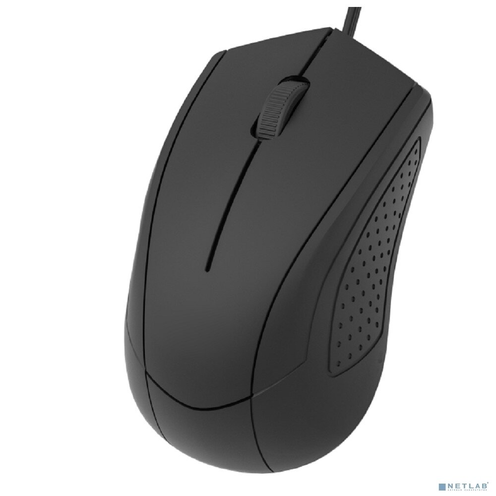 Мышь проводная CBR CM 109 черный, 1000 dpi, USB, кнопки - 3