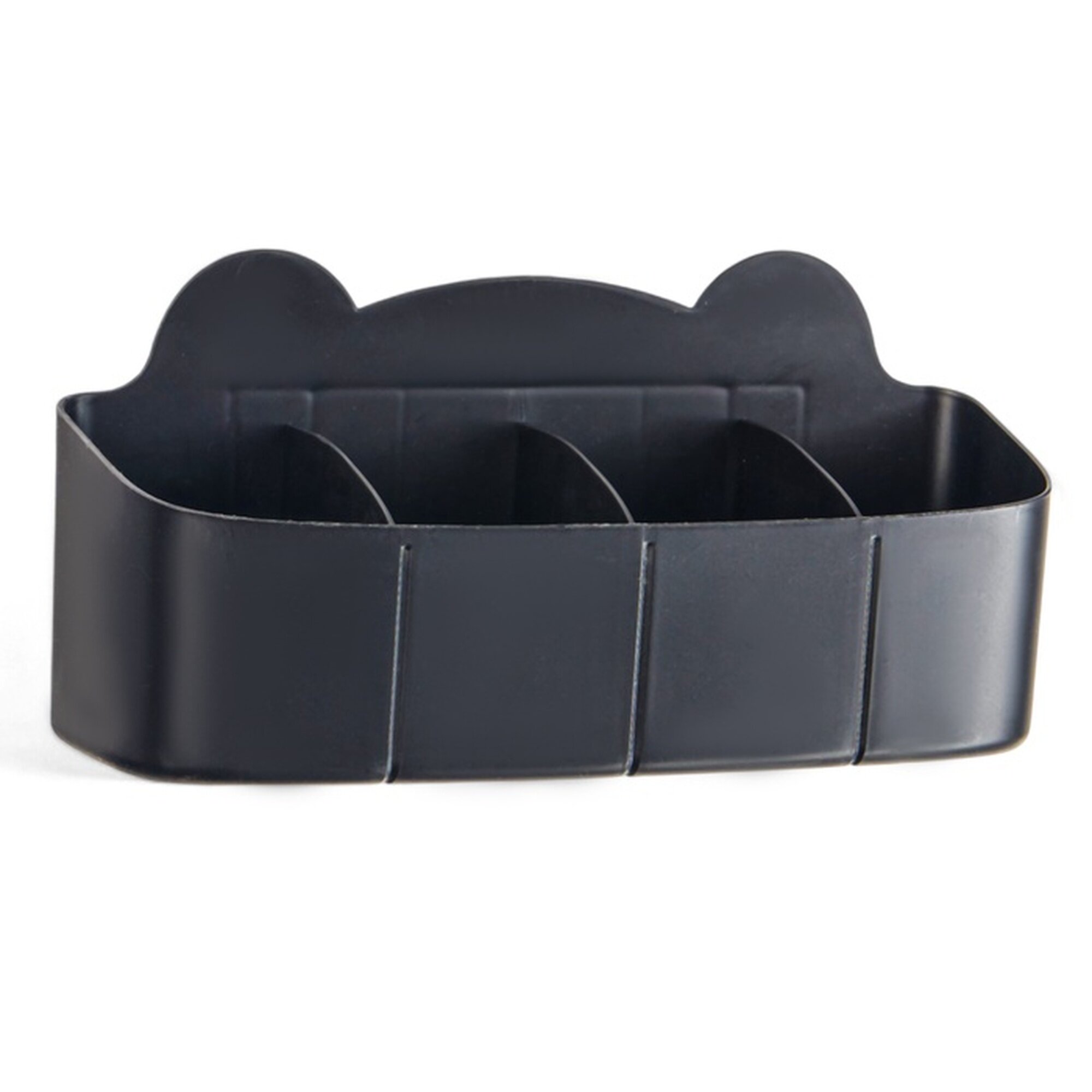 Подставка для зонтов Сима-ленд, пластик, черная, 23,5x7,5x11 см