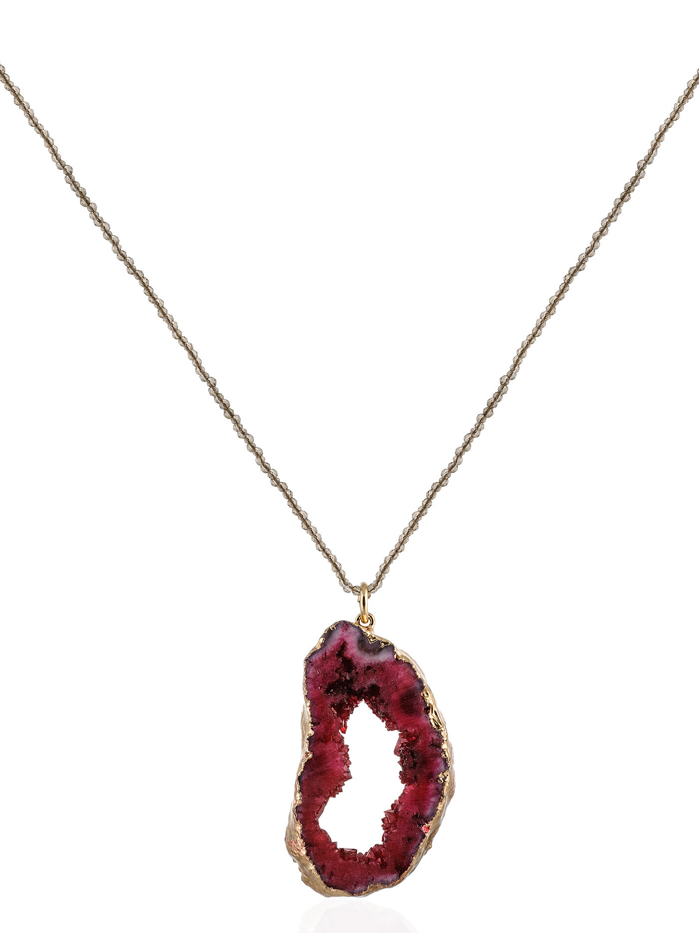 Колье, агат