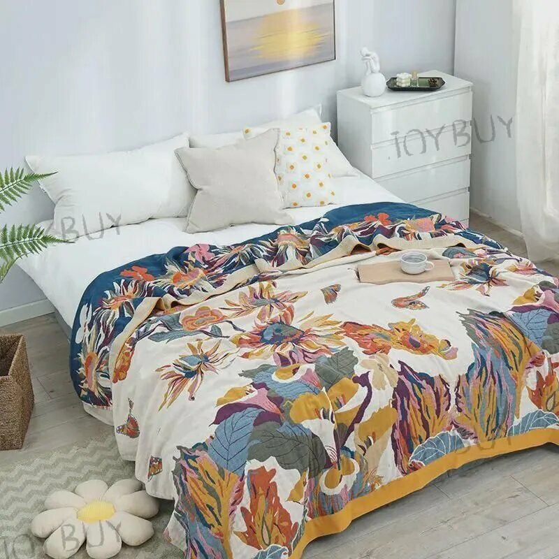 Плед , Гребенной хлопок, 230 см х 200 см