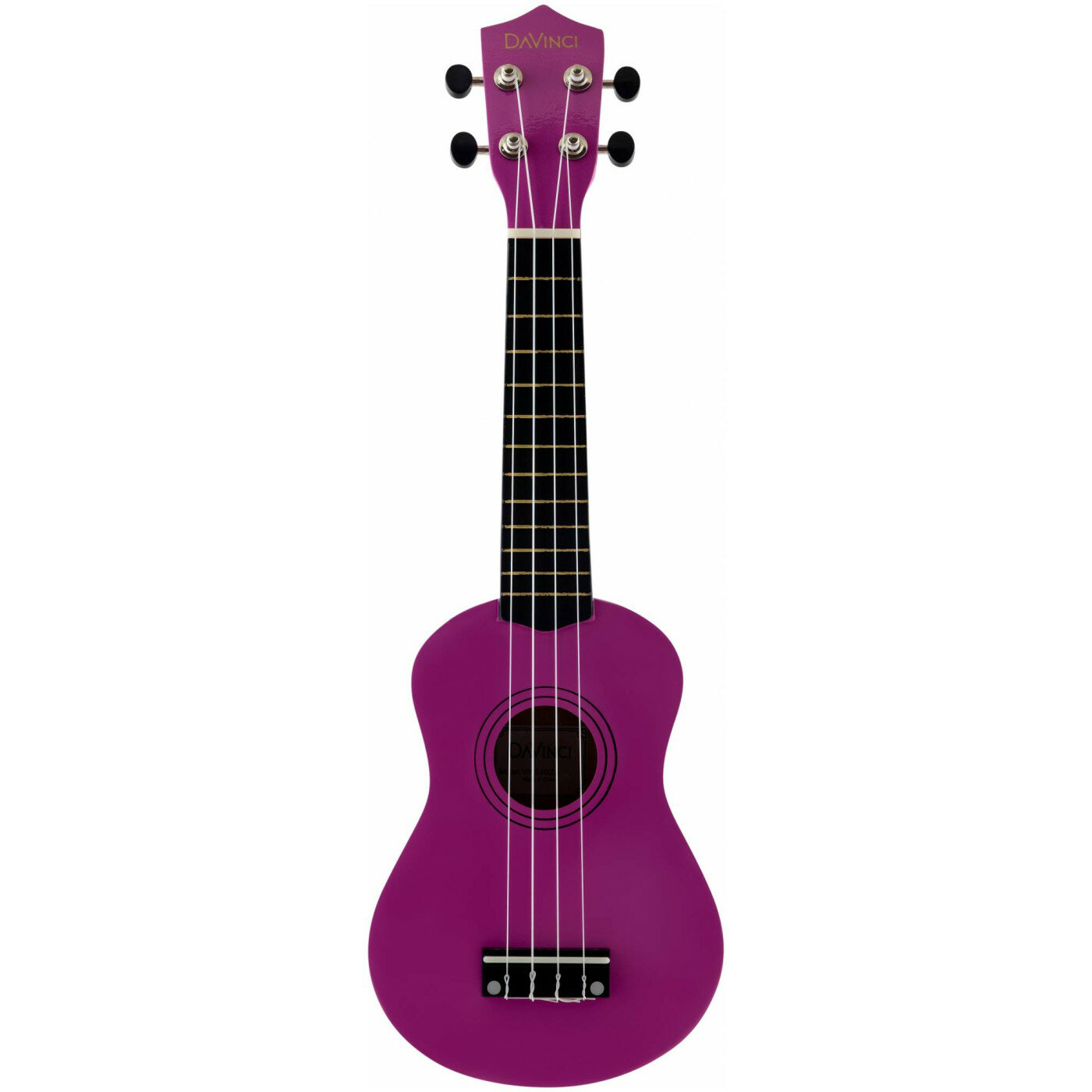 DAVINCI VINS-10IZA - укулеле сопрано, дерево, цвет фиолетовый (виноград-изабелла), 12 ладов
