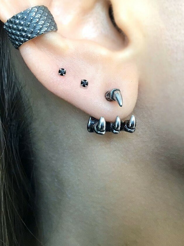Серьги, славянский оберег