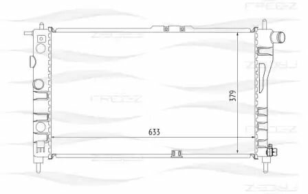 Радиатор Daewoo Nexia 95>