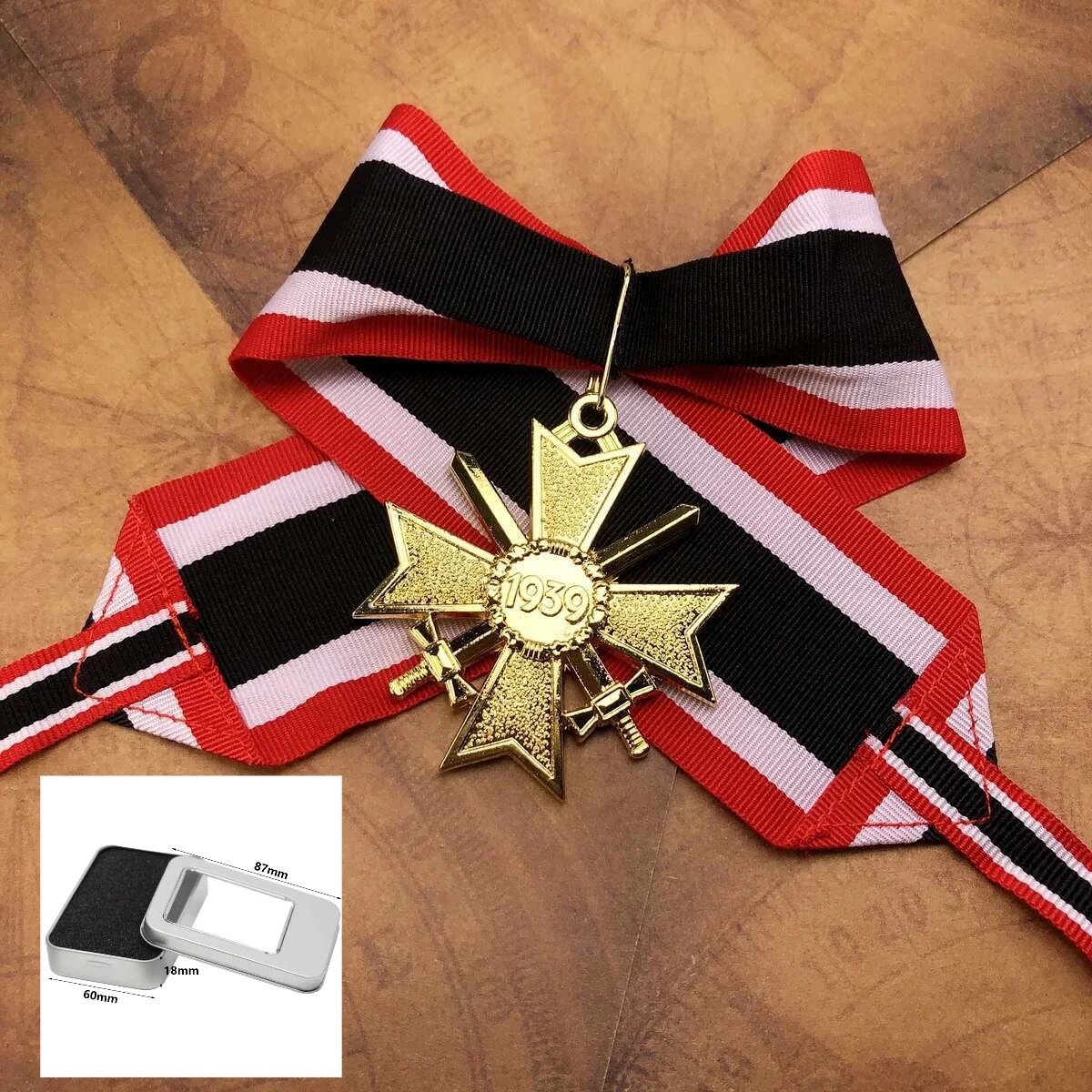 Немецкий крест, военная медаль, крест 1-го класса, значок, лента, аксессуары, брошь, подвеска, украшение, ремесла