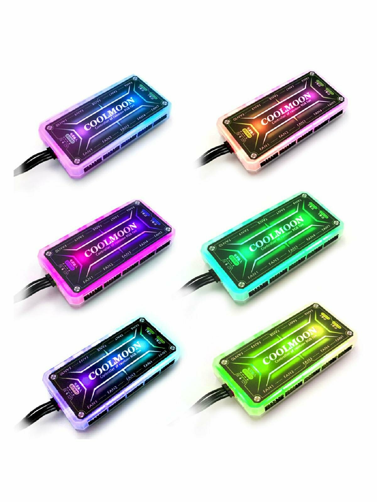 Контроллер вентилятора COOLMOON RGB — фото 1
