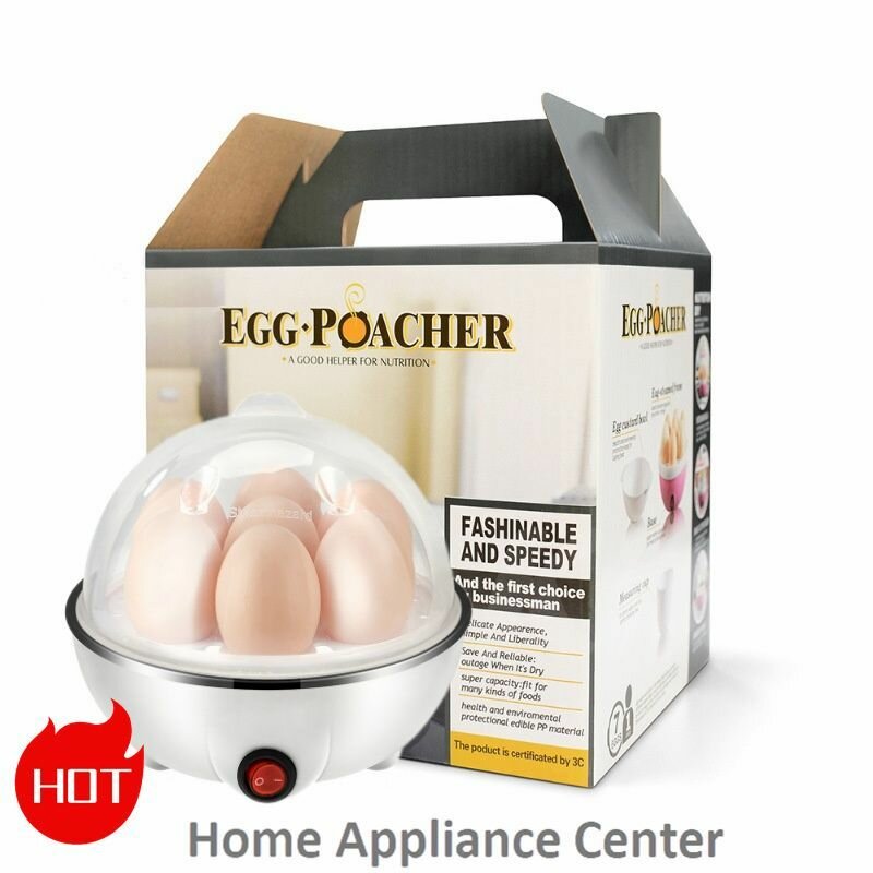 Многофункциональная яйцеварка, пароварка для яиц, автоматическое отключение питания, бытовая, Home Appliance Center