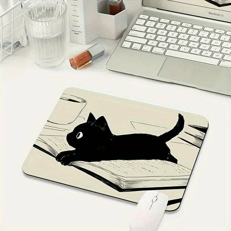 Коврик для мыши Mairuige Черный кот 250X200X2MM, Black Cat 4
