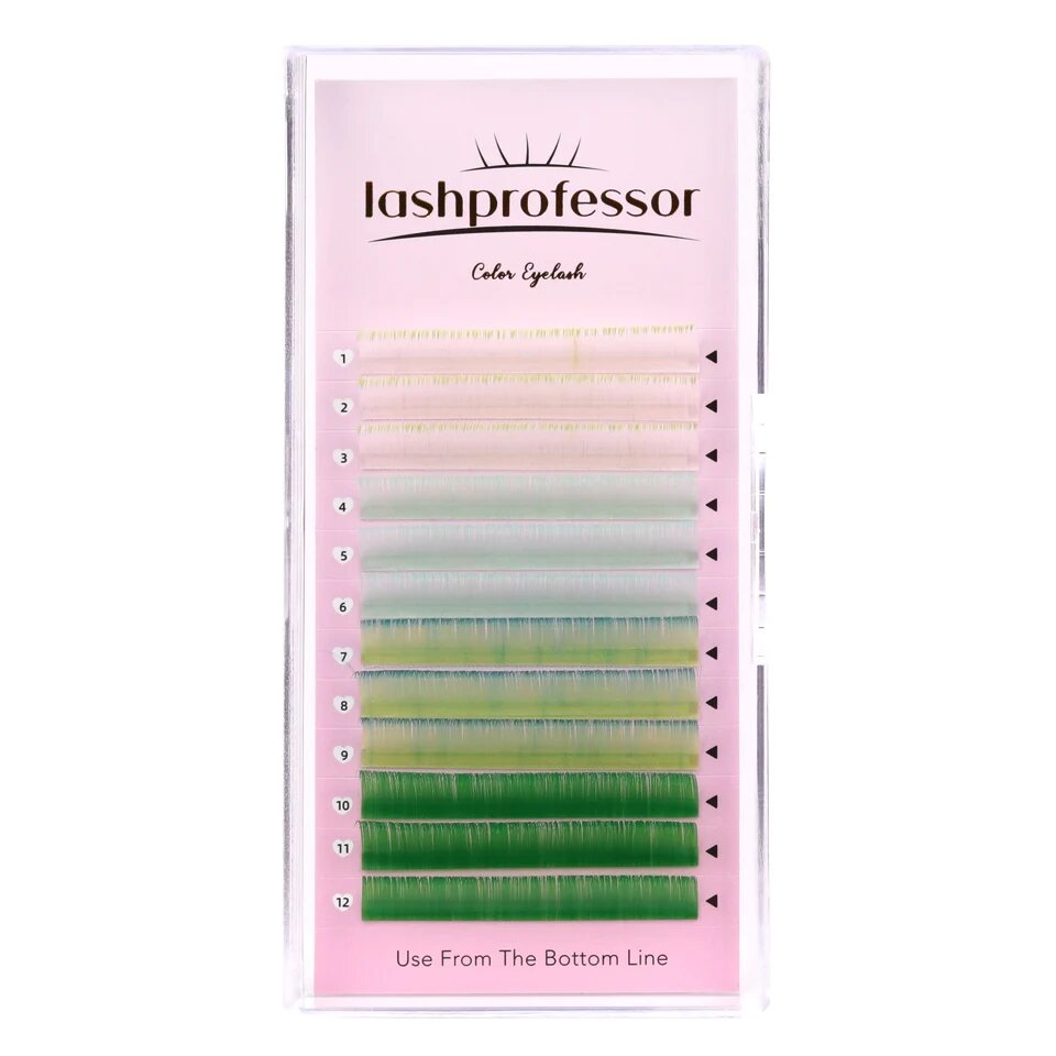 Цветные классические ресницы, высокое качество, накладные ресницы, натуральные, мягкие, фиолетовые, розовые, коричневые, синие, желтые, наращивание ресниц для цветных ресниц