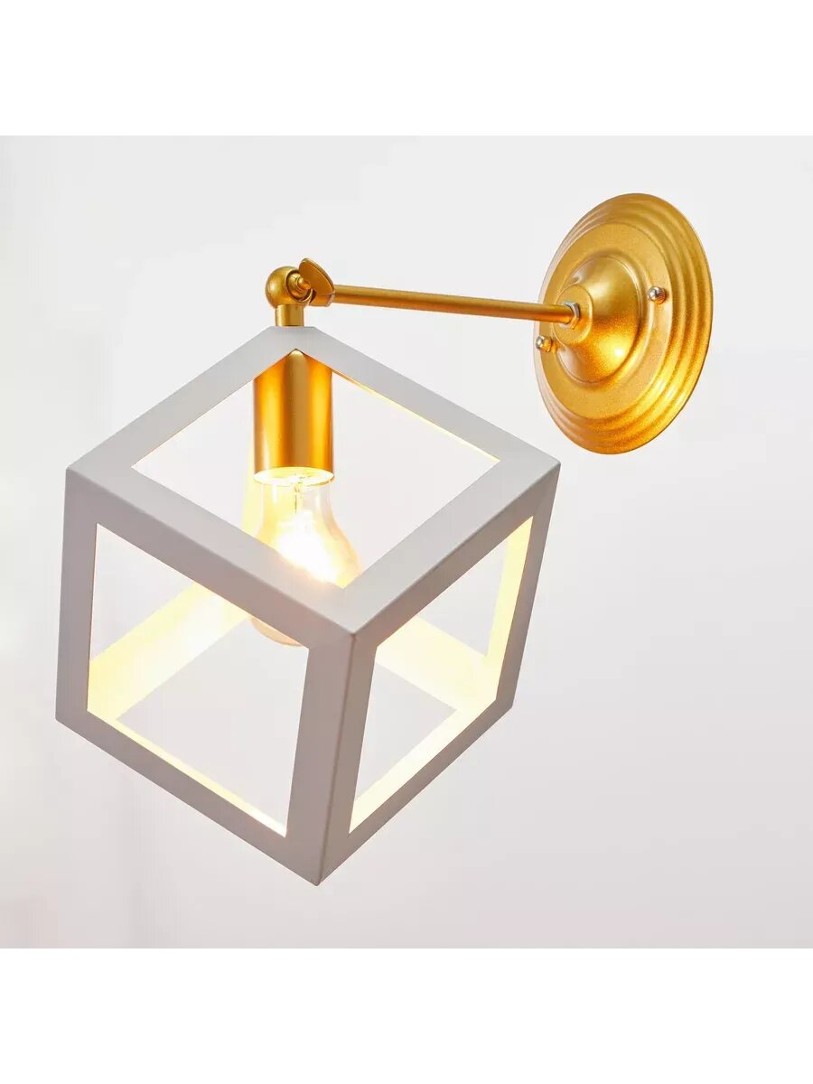 Светильник настенный Бра "Куб" 1хE27 40Вт