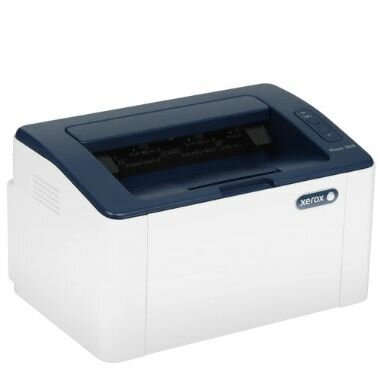 Принтер лазерный Xerox Phaser 3020 (3020) белый - черно-белая печать, A4, 1200x1200 dpi, ч/б - 11-20 стр/мин (A4), USB, AirPrint, Wi-Fi