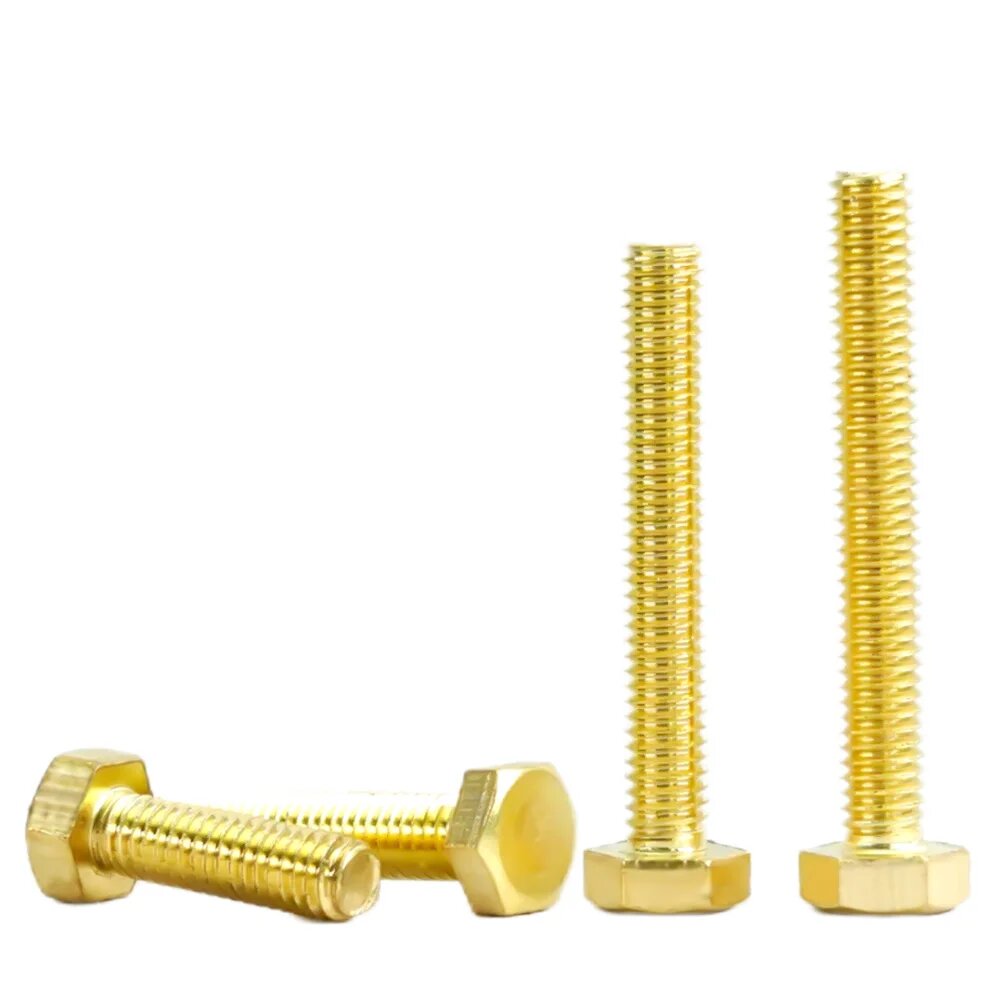 Латунные винты M2 M3 M4 M5 M6 M6 (5PCS), Brass Outside Hex, 40mm