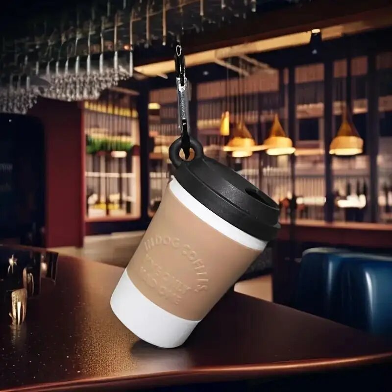 Портативный диспенсер для мешков для мусора Black lid