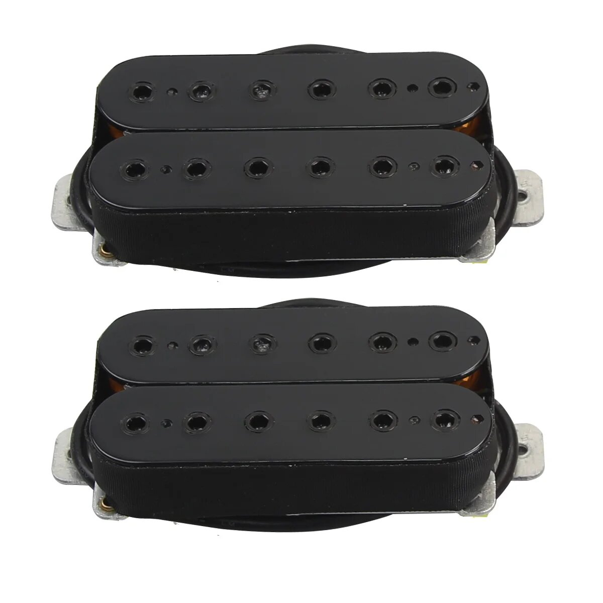 FLEOR набор звукоснимателей хамбакера для электрогитары Черный, Black NB Set