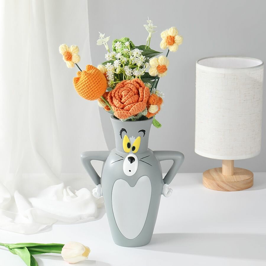 Decor Ваза, Форма кота Тома, 1 шт