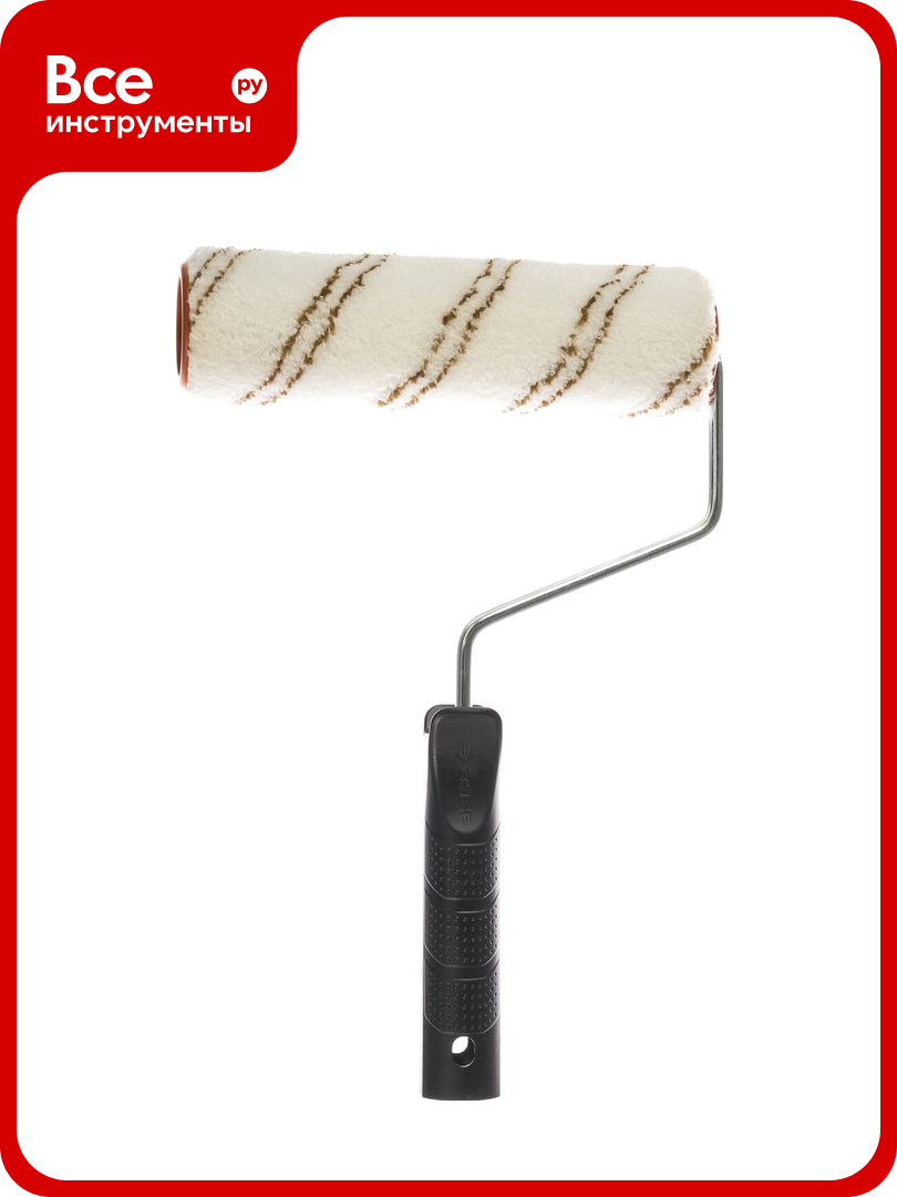 Малярный валик Зубр оптима-микротекс 03545-18 для максимальной отдачи