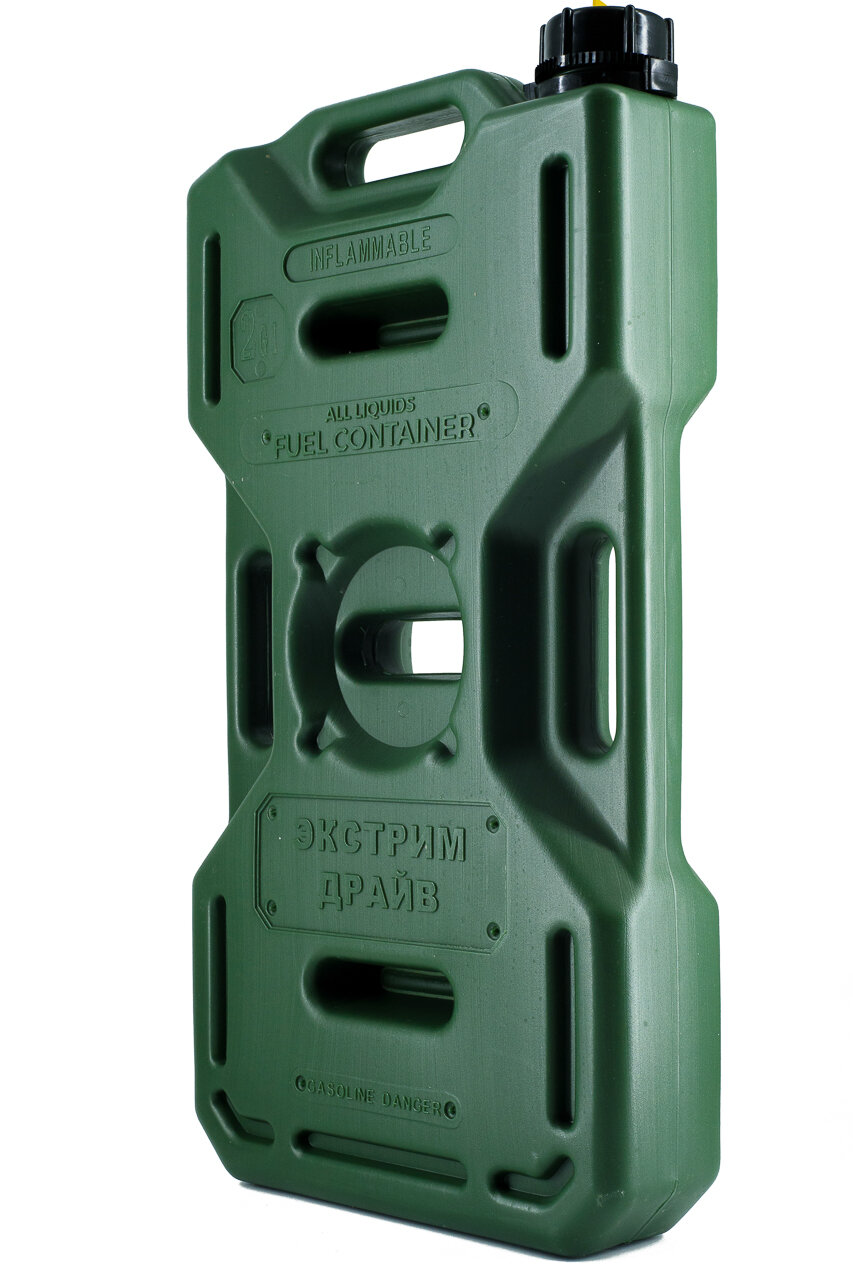 Канистра Экстрим "Драйв" 10 л (хаки) (реальный объём 8,5 л) kan-EXD-10L-HK