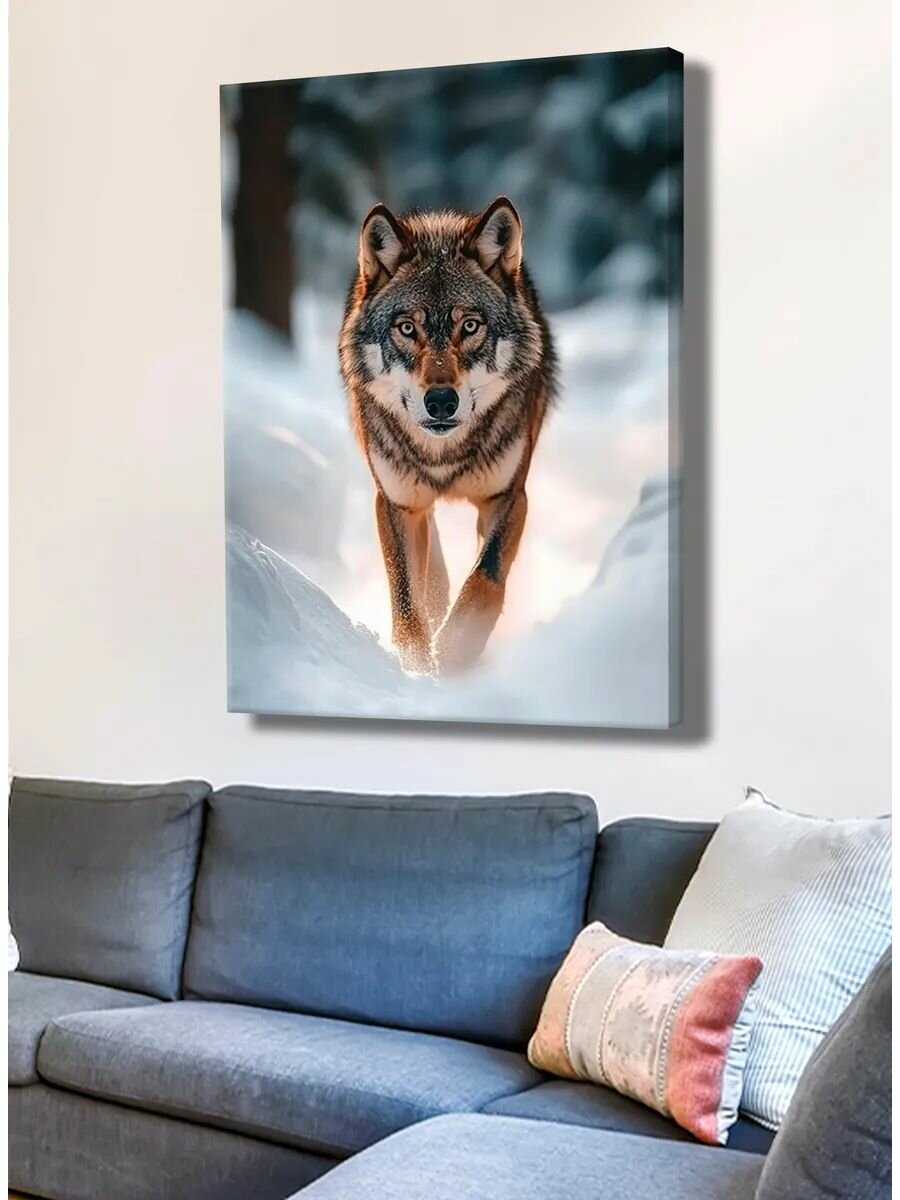 Картина Взгляд из тени для интерьера 30х40см 1шт.