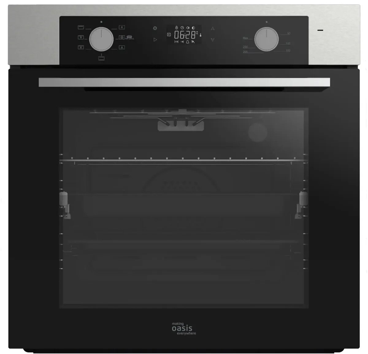 Встраиваемый духовой шкаф Oasis D-SBN, гидролизная очистка, гриль, конвекция