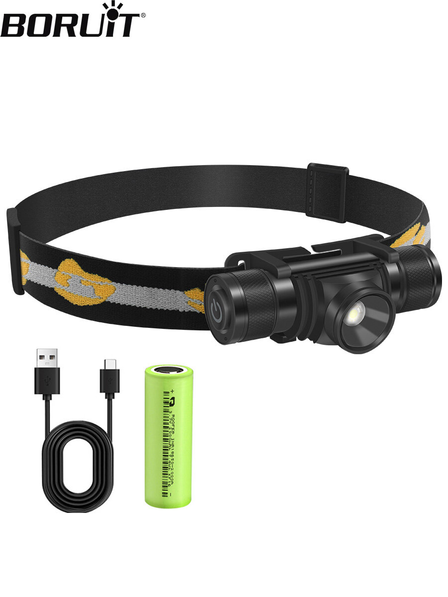 Налобный фонарь BORUIT D20