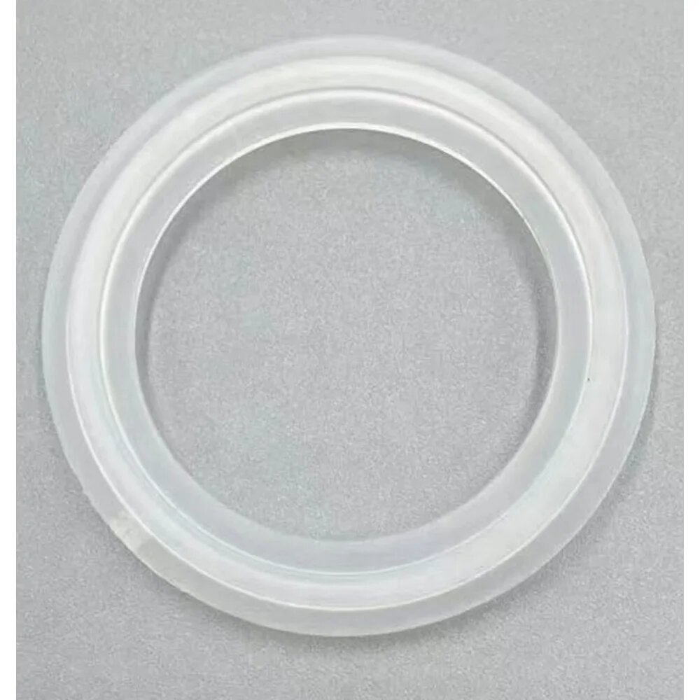 Прокладки Tri Clamp 0.5"-10" PTFE EPDM FKM VMQ Silicone 38x50.5mm 254x268mm 1pc, VMQ
