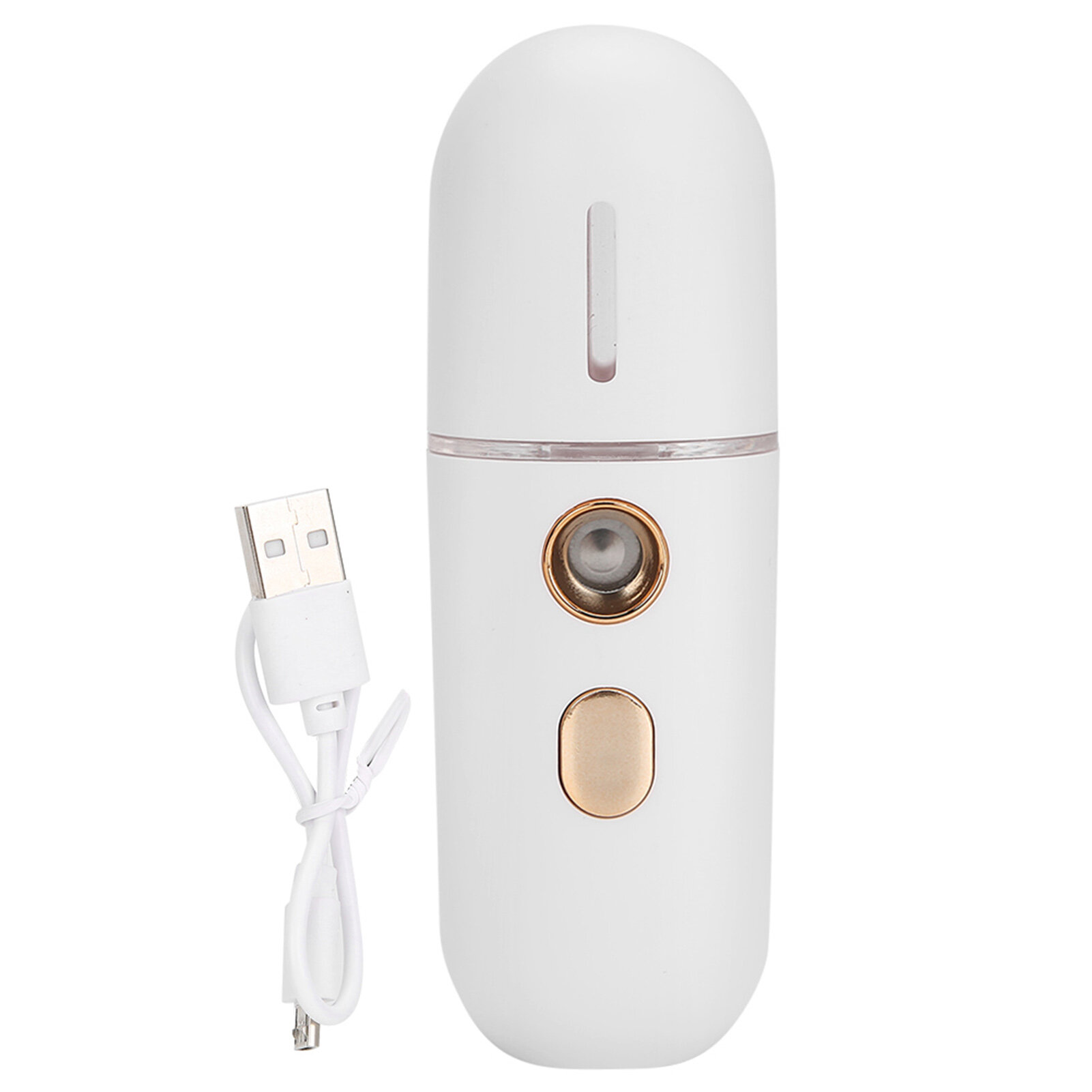 Распылитель для лица с зарядкой через USB, увлажняющий портативный увлажнитель для лица, нано-пароварка для лица