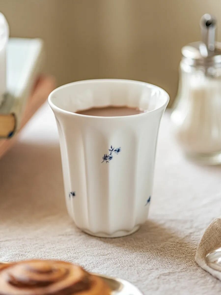 Стакан керамический для кофе в подарочной упаковке, кружка для чая 300 мл