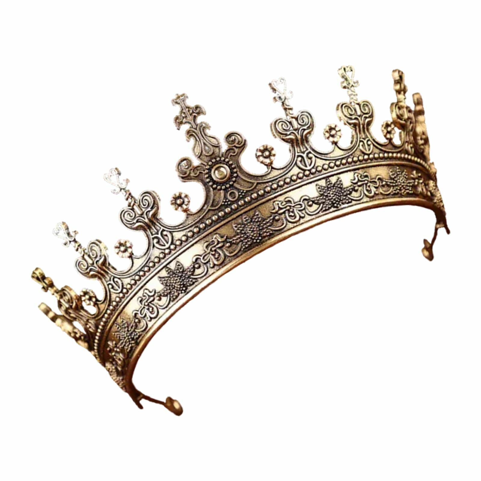 Короны для косплея, обруч для волос, Антикварная корона, украшение для свадебного торжества