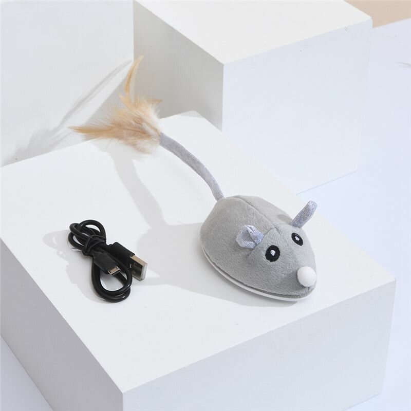 Электрические игрушки-тизеры Smart Sensing Mouse Toys MyPads USB-зарядные игрушки-мыши