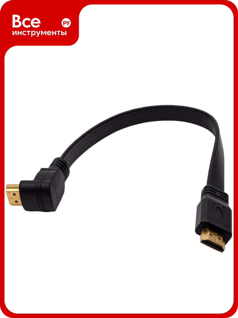 Кабель PALMEXX CBL302 HDMI(m) - HDMI(m) угловой, UHD 4K, длина 30см, тип