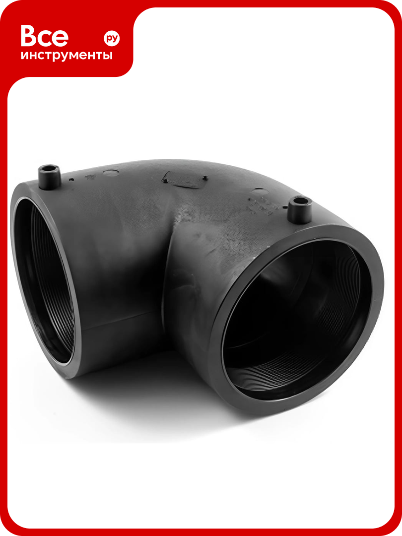 Отвод электросварной Fox Fittings 90 SDR11 O075мм (F) УТ0020297, для соединения пнд труб под углом