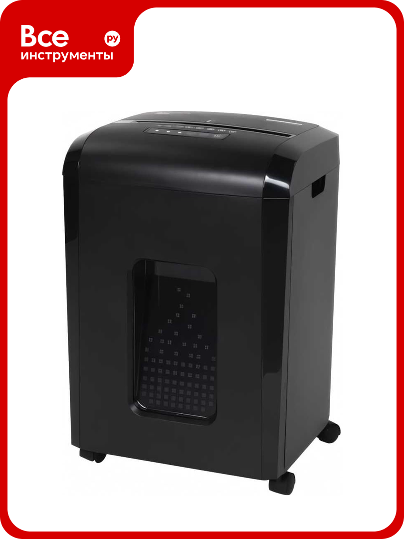 Уничтожитель шредер BRAUBERG 1525X 4 уровень секретности, фрагменты 4x40 мм, 15 листов, 25 л 532151