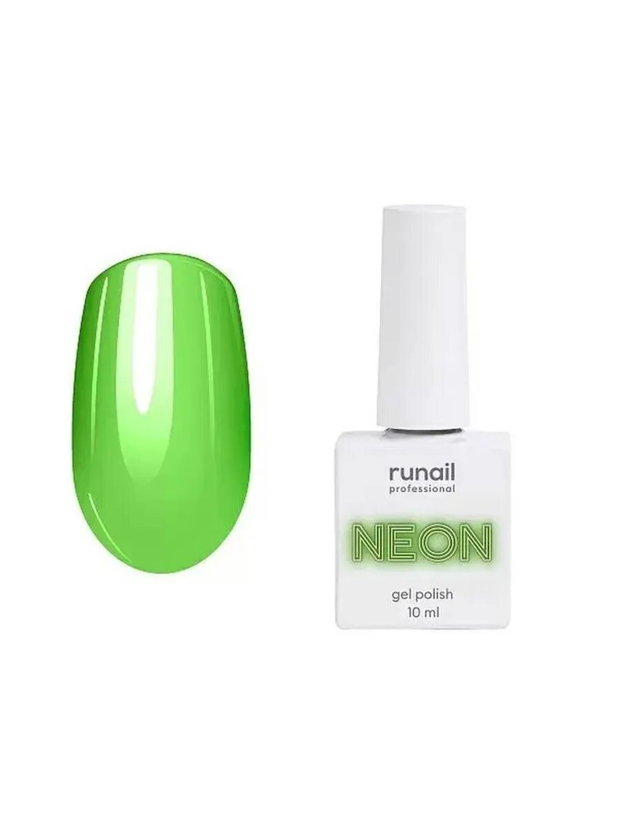 Гель-лак неоновый флуоресцентный NEON RuNail Professional №7247, 10 мл